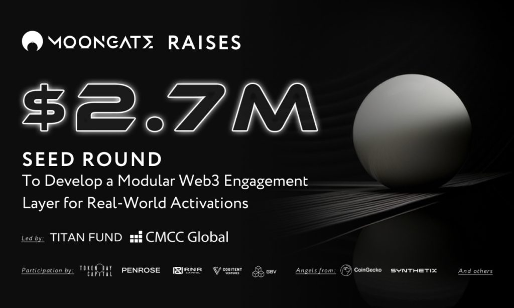Moongate Raises $2.7M Seed Round to Develop a Modular Web3 Engagement ...